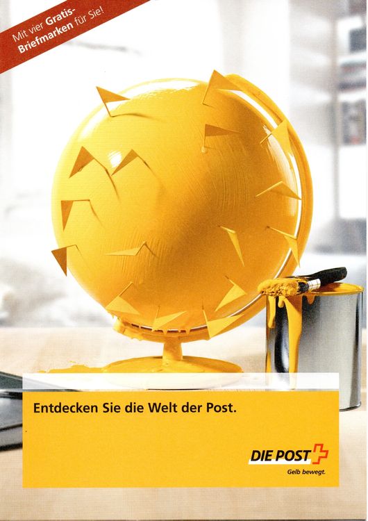 Entdecken Sie die Welt der Post - Brosch. mit Gratisbriefmar (Neu (gemäss Beschreibung)) in ...