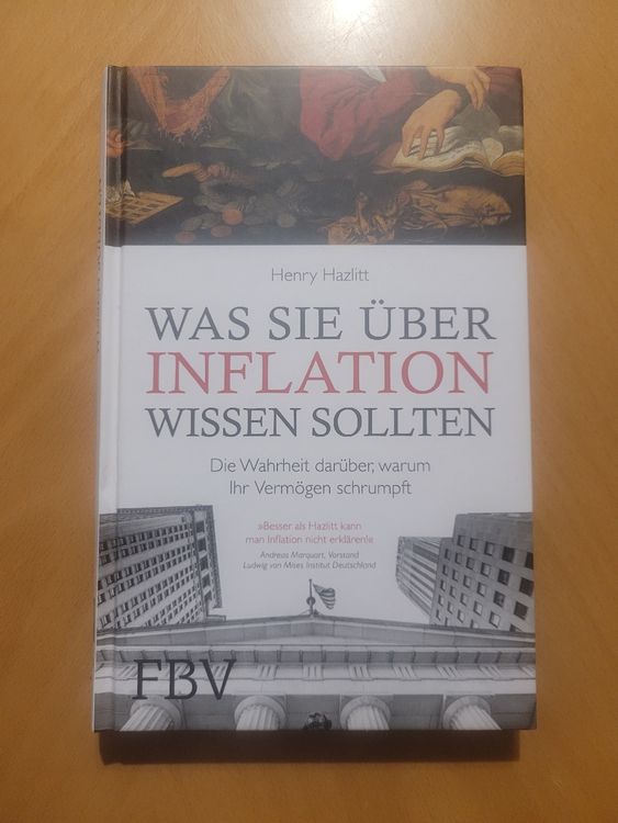 Buch Was sie über Inflation wissen sollten von Henry Hazlitt (Gebraucht ...