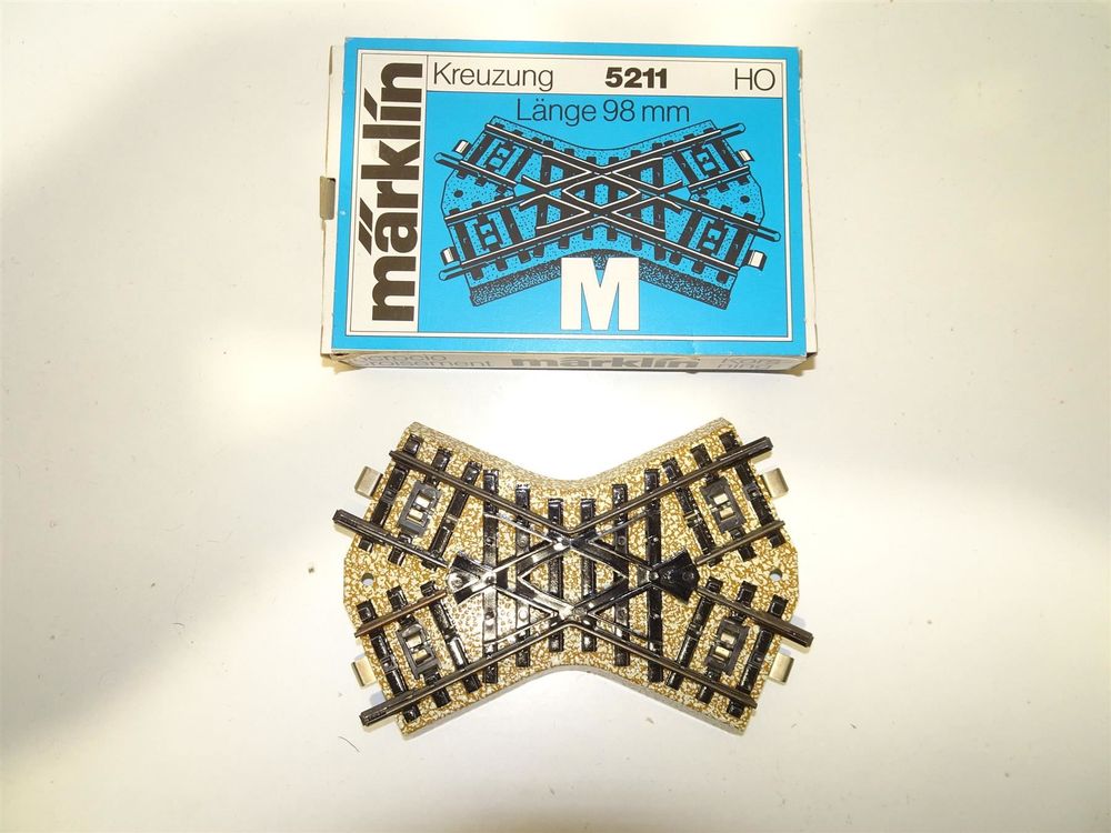 Märklin M-Gleis Kreuzung HO 5211 | Kaufen auf Ricardo
