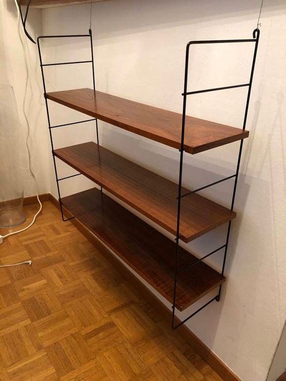 Vintage String Wandregal aus 60er | Kaufen auf Ricardo