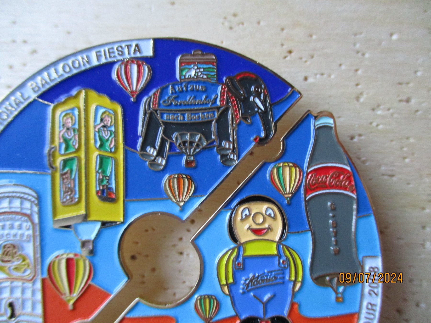 Ballon Heissluftballon Pattaya International Fiesta Pin RAR (Neuf (Voir description)) à Felsberg ...