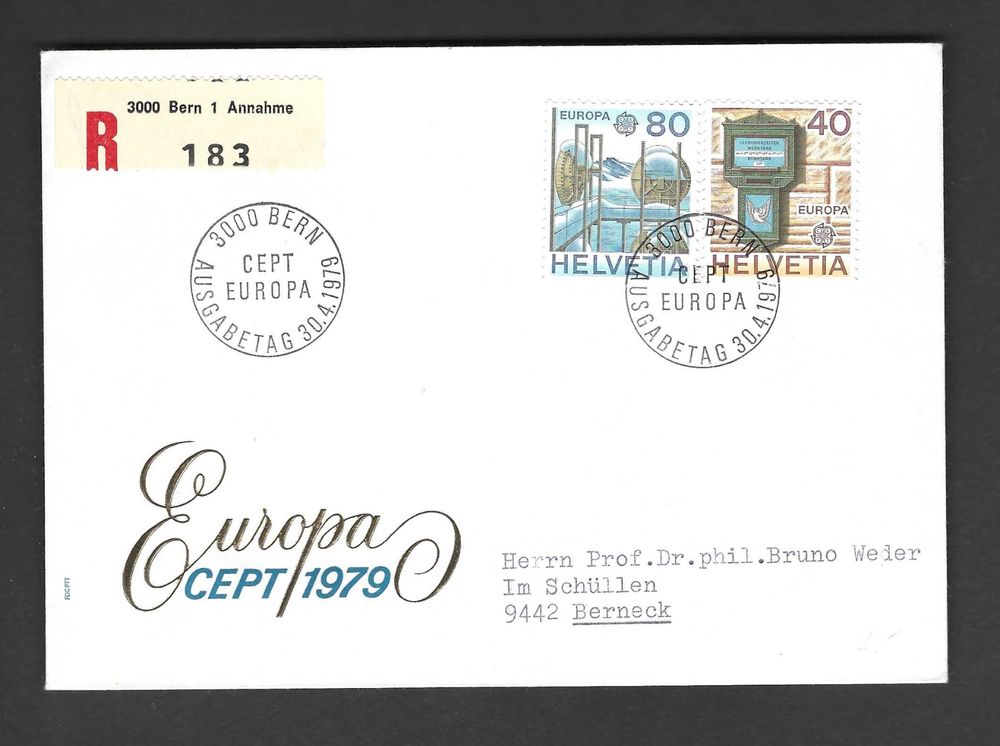 FDC Einschreiben 1979 | Kaufen auf Ricardo