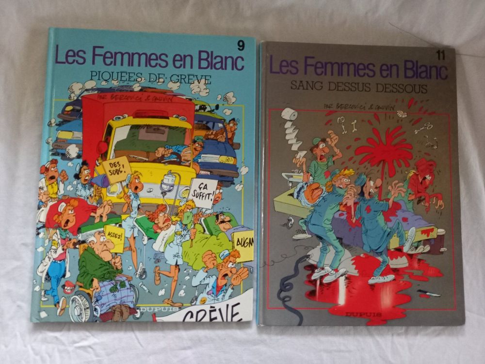 Lot de 9 Bandes dessinées Les Femmes en Blanc (D'occasion) à Rossens FR ...