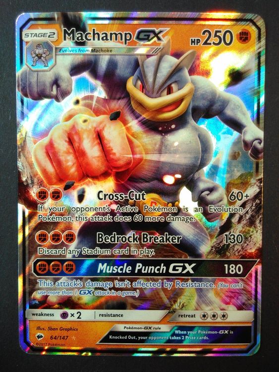 Pokemon - Machamp GX (Gebraucht) in Basel für CHF 6 – mit Lieferung auf Ricardo kaufen