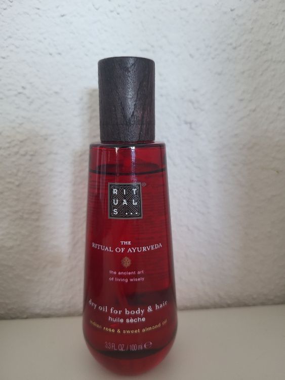 Rituals Ayurveda Trockenöl Körper & Haar 100ml🌹 Rose Mandel (Neu und ...