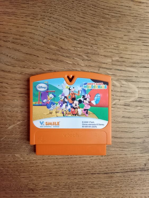 Vtech V.Smile Motion Spiel Lernmodul Mickey Maus Wunderhaus (Gebraucht ...