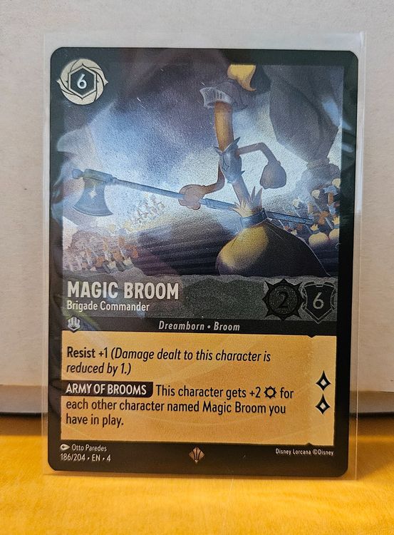 Disney Lorcana Magic Broom - Brigade Commander FOIL | Kaufen auf Ricardo