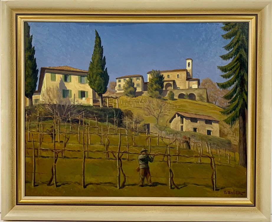 Ermanno Boller( 1908-1981) Gemälde (Gebraucht) in Root für CHF 70 – mit ...