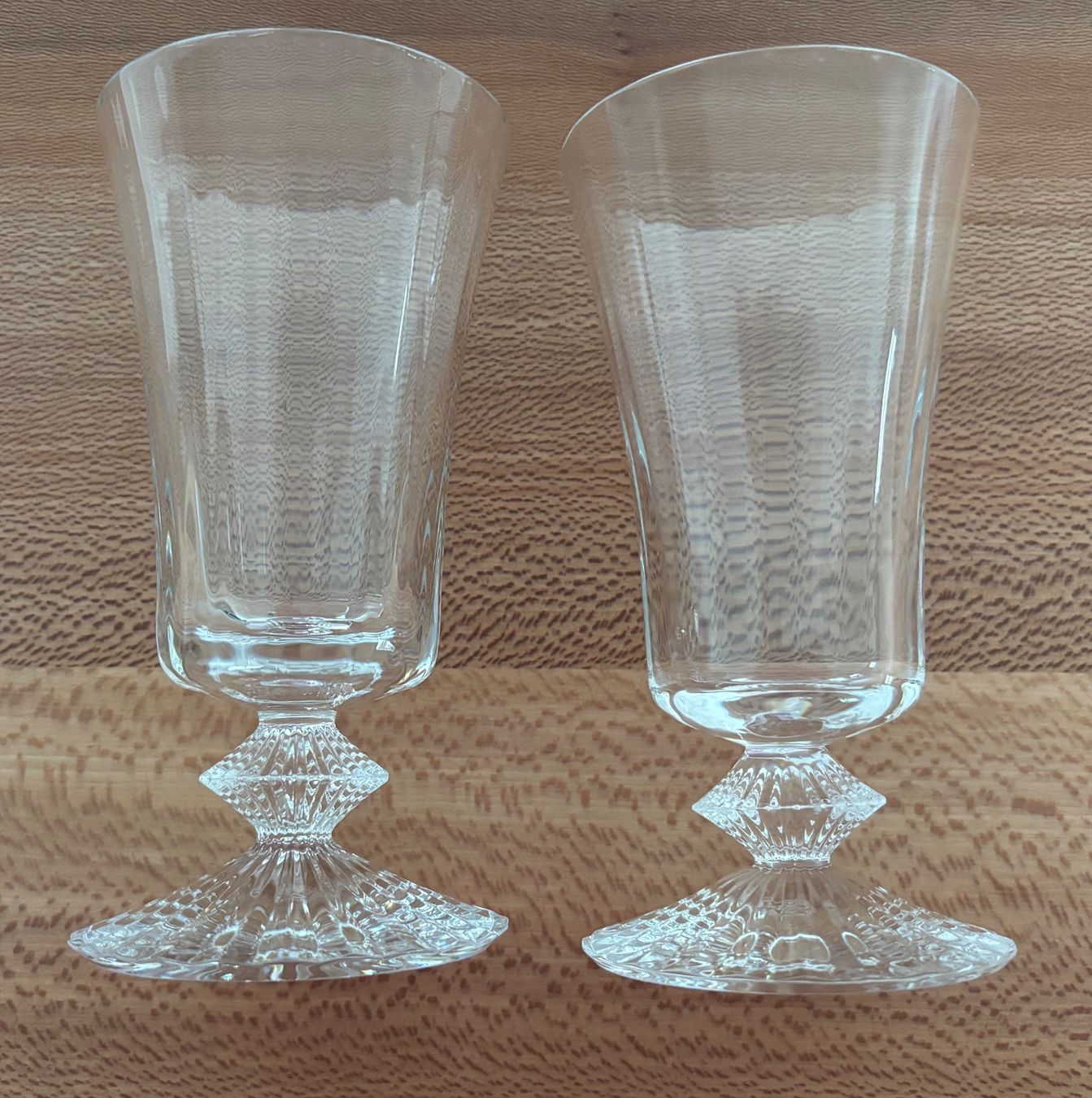 BACCARAT Mille Nuits Kelchgläser – klar – 2er-Set - NEU (Neu (gemäss ...