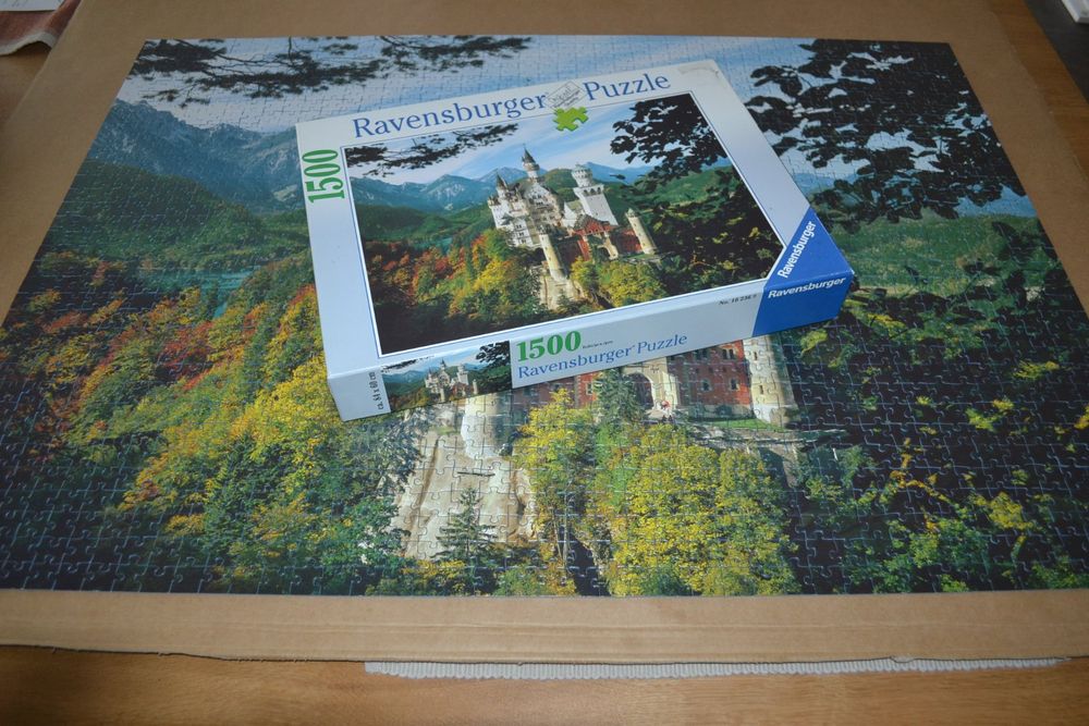 Puzzle 1500 Teile - Schloss Neuschwanstein | Kaufen auf Ricardo