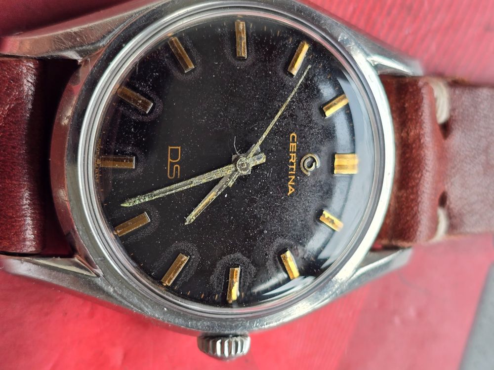 101 Certina DS HA Cal 25-36 Tropical Dial Military (D'occasion) à Muri ...