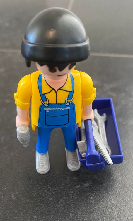 Playmobil Handwerker mit Werkzeugkasten (Neu (gemäss Beschreibung)) in Pfäffikon ZH für CHF 5 ...