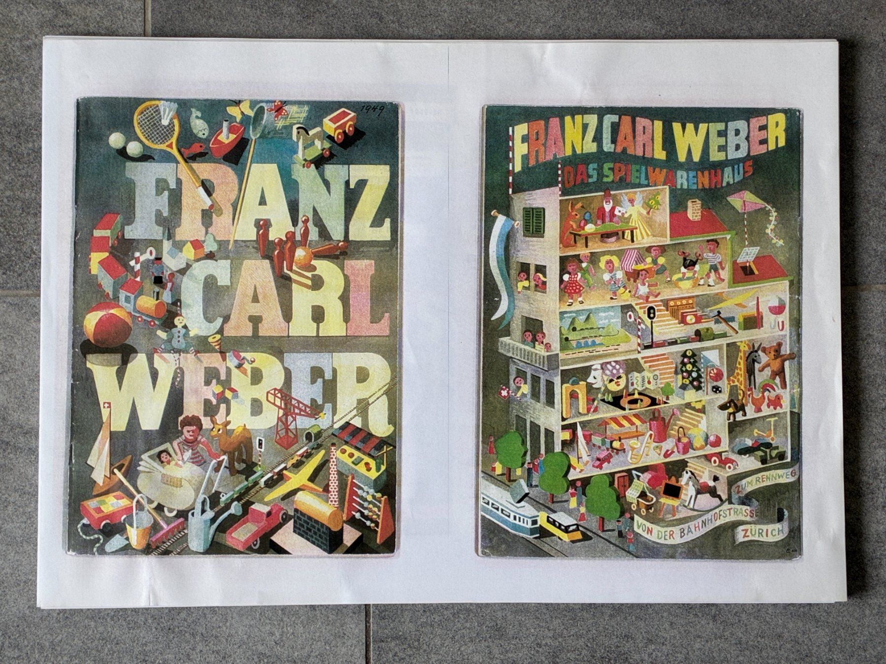 FRANZ CARL WEBER Katalog von 1949 (Kopie) (Gebraucht) in Kloten für CHF ...
