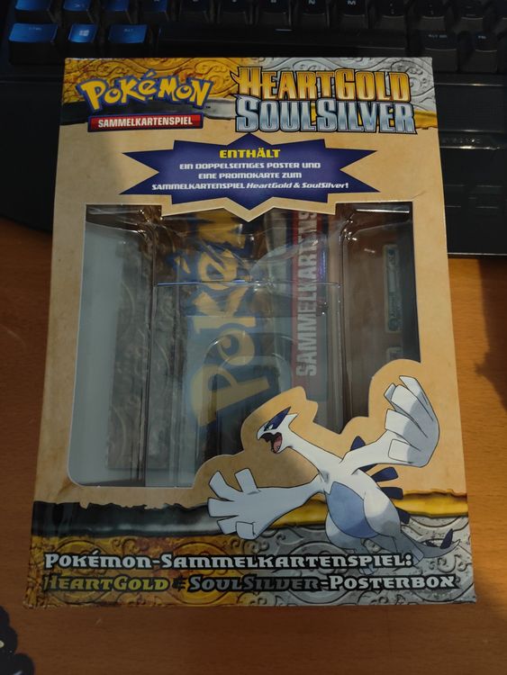 Pokemon Heartgold Soulsilver Posterbox Poster LEER Deutsch (Gebraucht ...