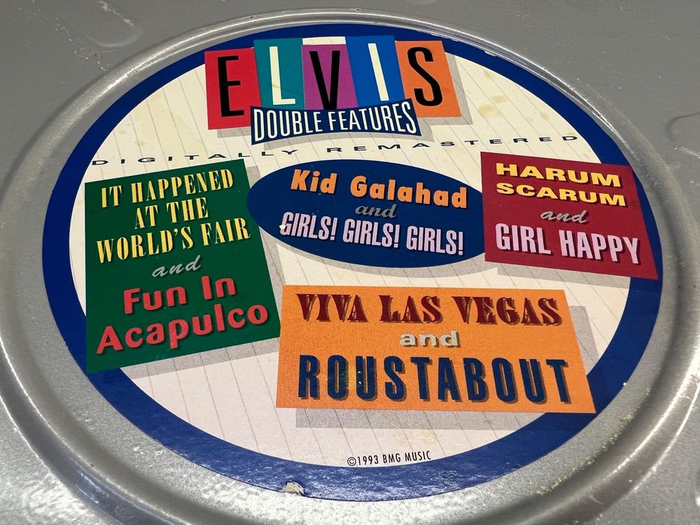 Vintage Elvis Presley Double Features 4 CD Box (Gebraucht) in ...