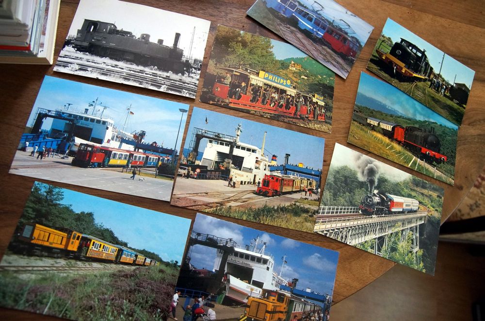 250 verschiedene Eisenbahn-Ansichtskarten Ausland | Kaufen auf Ricardo