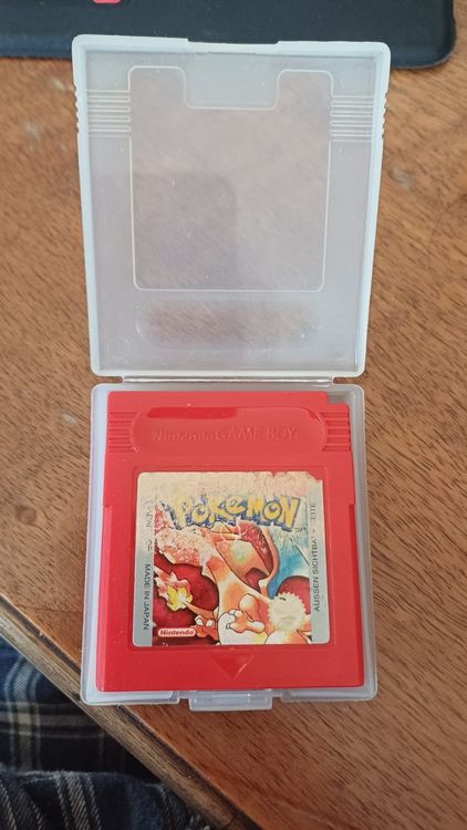 Pokémon Rot Gameboy Nintendo Spielmodul Rarität... | Kaufen auf Ricardo