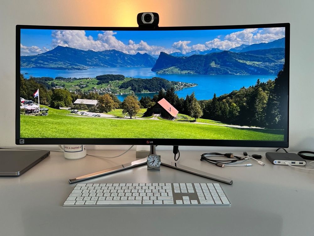LG Curved UltraWide Monitor 34UC97, 34 Zoll 3440x1440px | Acheter sur ...