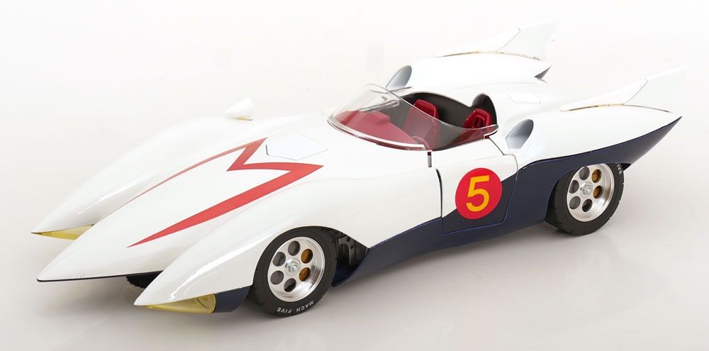 HAMILTON SPEED RACER MACH 5 WEISS 1:18 SCHWYN HAAS (Neu und ...