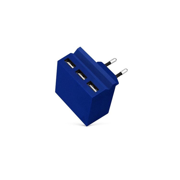 3er USB Ladegerät Adapter blau Stecker CH (Gebraucht) in Zug für CHF 10 ...