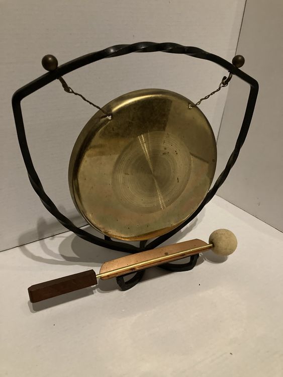 #153# Gong / Aufschlag-Idiophon / selbsttönender Klangkörper (Gebraucht ...