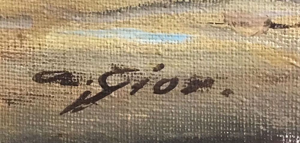 André GIOR (XX) Öl Gemälde auf Leinwand (Gebraucht) in Root für CHF 45 ...