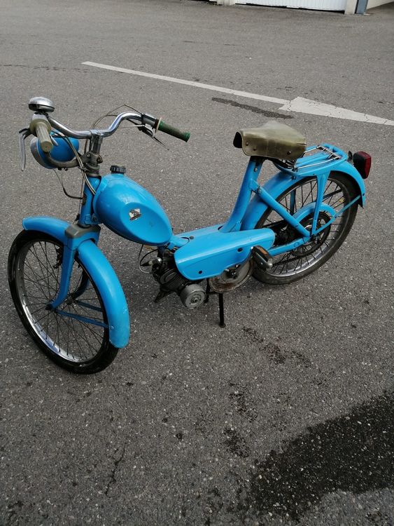 Vélomoteur Peugeot bleu vintage | Kaufen auf Ricardo