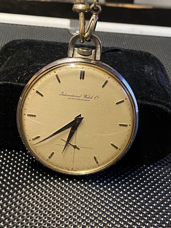 IWC Taschenuhr mit Kette (Gebraucht) in St. Gallen für CHF 627 – mit Lieferung auf Ricardo kaufen