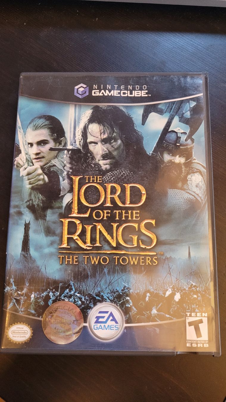 The Lord of the Rings The Two Towers Gamecube - Version US (D'occasion ...