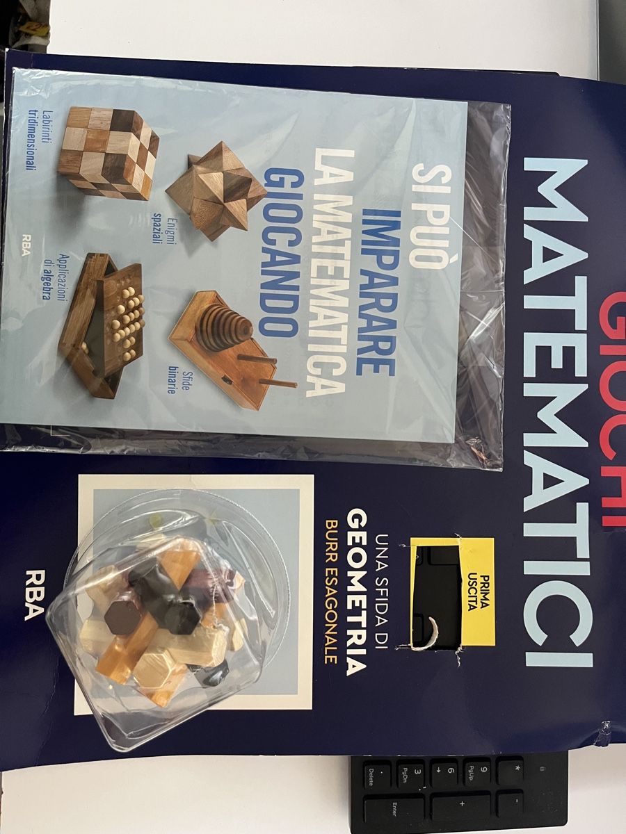 Giochi Matematici Burr Esagonale - Impara Giocando! (Nuovo e nell'imballaggio originale) a ...