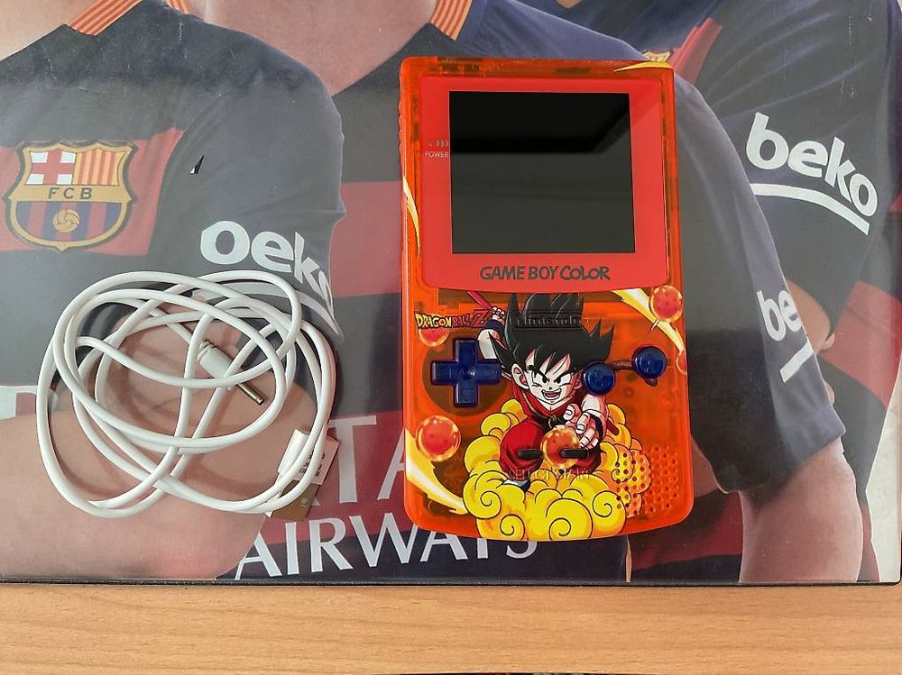 GBC Dragonball Edition Orange mit IPS LED Kit Akku | Kaufen auf Ricardo