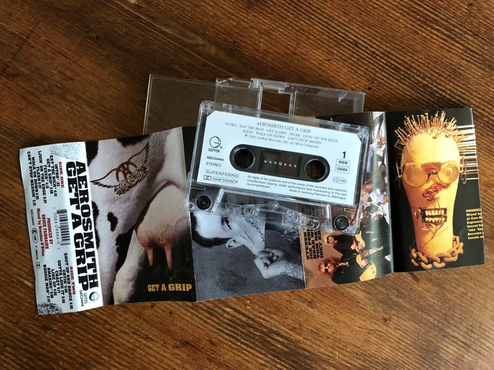 Aerosmith – Get A Grip MC/Cass, Hard Rock (Gebraucht) in Luzern für CHF ...