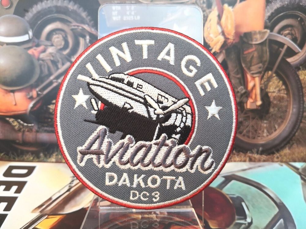 Patch brodé Vintage Dakota DC3 85 mm | Kaufen auf Ricardo