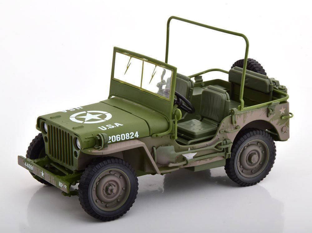 JEEP WILLYS US ARMY DIRT LOOK 1:18 ERTL (Neu und originalverpackt) in ...