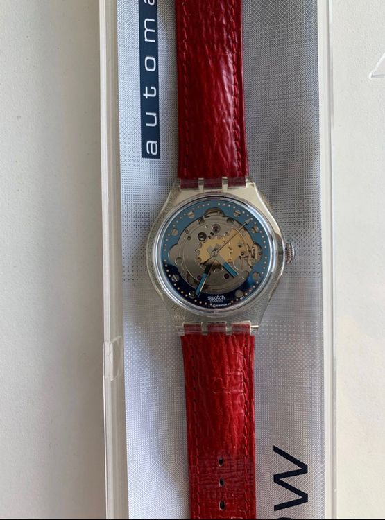 Swatch Automatic RED AHEAD | Kaufen auf Ricardo