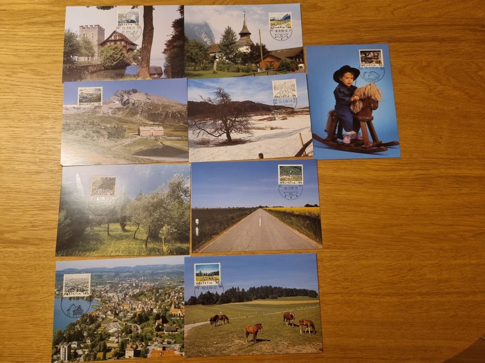 1998 Maximumkarten Bilder der Schweiz (Gebraucht) in Arni AG für CHF 12 – mit Lieferung auf ...