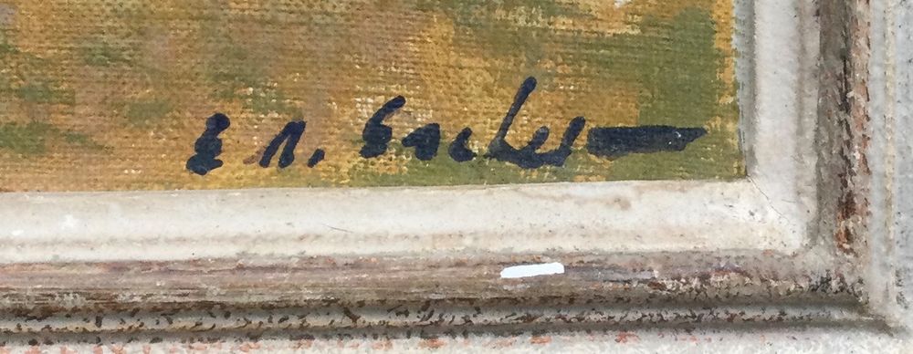 Ernst Alfred von ESCHER (1883-1963) Landschaft Gemälde (D'occasion) à ...