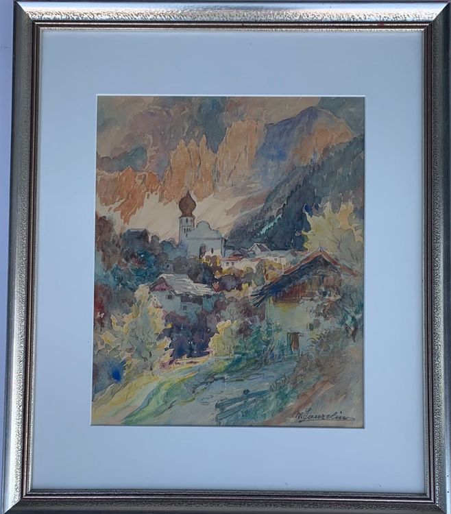 Aquarell Berglandschaft unleserlich Signiert (Gebraucht) in Root für CHF 25 – mit Lieferung auf ...