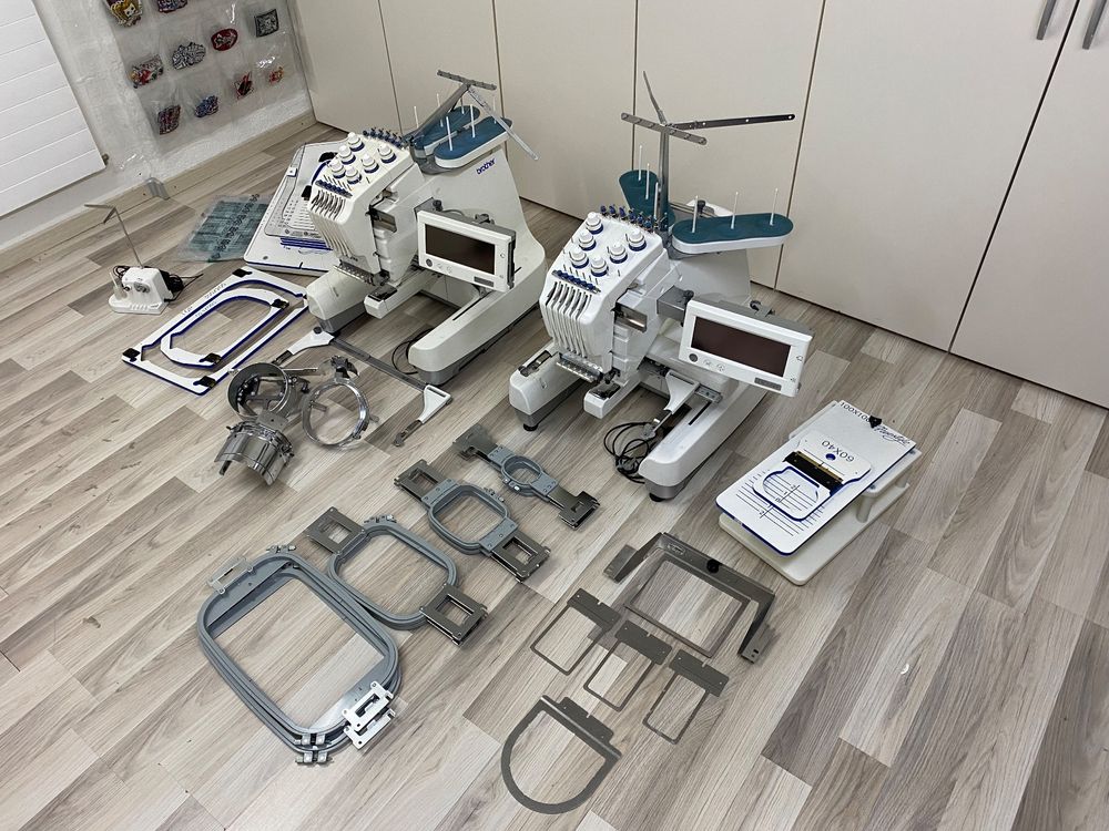 2 Stickmaschinen brother PR 600 (Gebraucht) in Adlikon für CHF 1906 ...