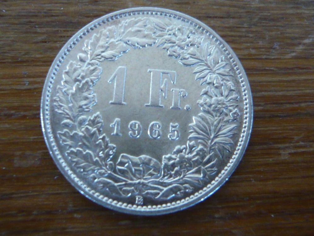 1 FR 1965 SUPERBE !! (Gebraucht) in Echallens für CHF 3 – mit Lieferung auf Ricardo kaufen