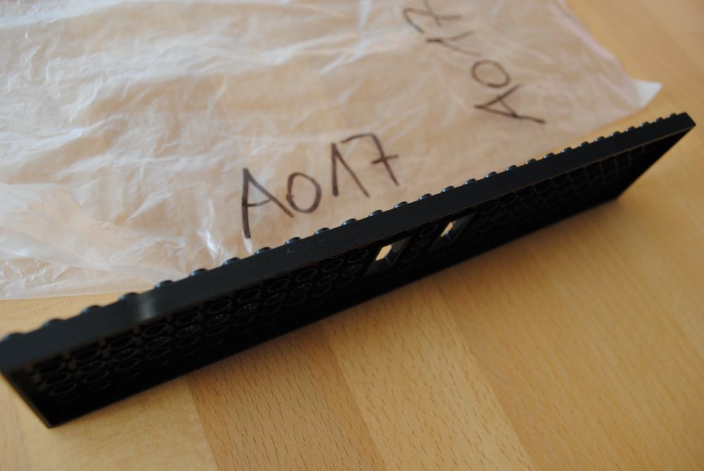 Lego; schwarze BasisPlatte für Zugsbau 4093b /A017 | Kaufen auf Ricardo