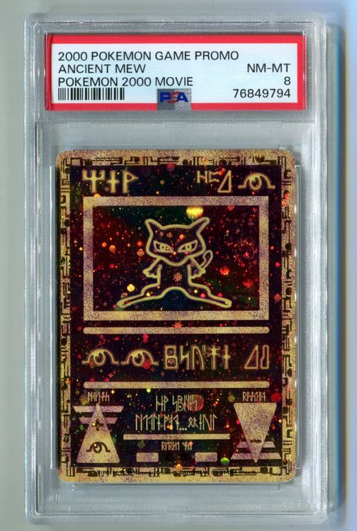 PSA 8 Ancient Mew Movie Promo Pokémon Movie 2000 (Neu (gemäss ...
