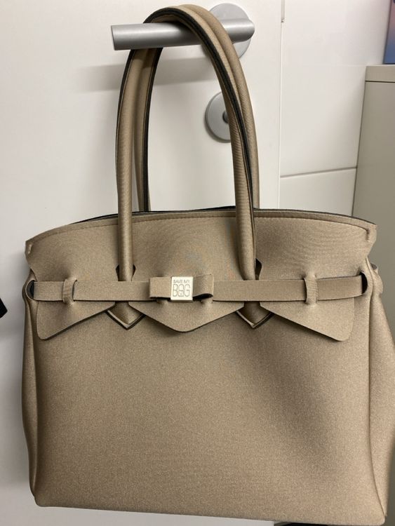 Handtasche Save my Bag beige | Kaufen auf Ricardo