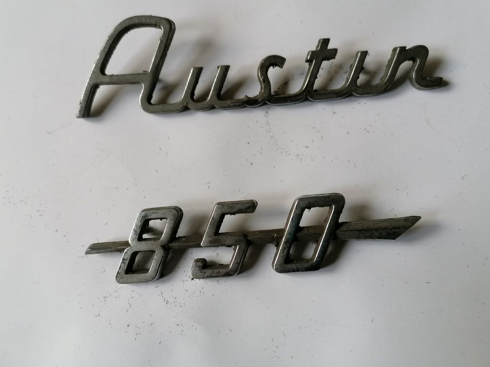logo collector oldtimer auto Austin 850 antik original rare | Kaufen ...