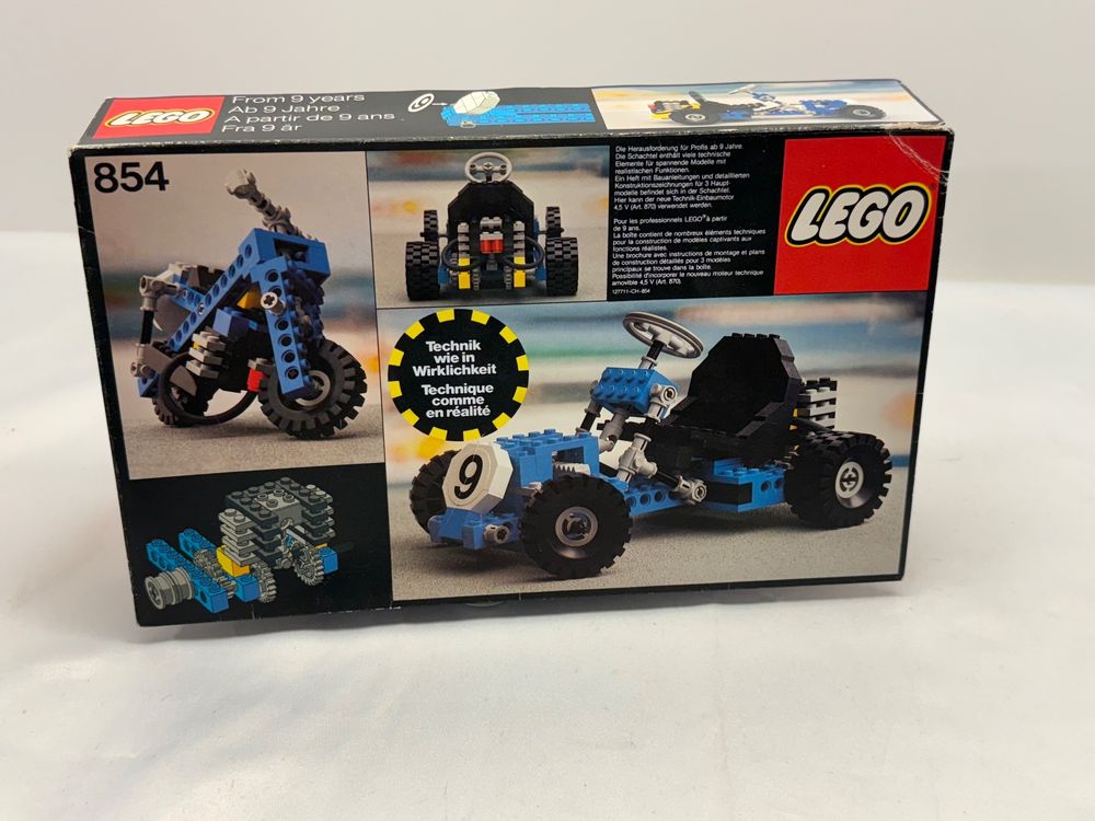 LEGO Technic 854 Go-Kart 3 in 1 von 1978 in OVP (Gebraucht) in Burgdorf ...