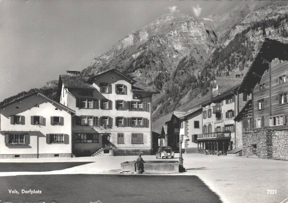 Vals, Dorfplatz, gel. 1964 (Gebraucht) in für CHF 1 – mit Lieferung auf ...