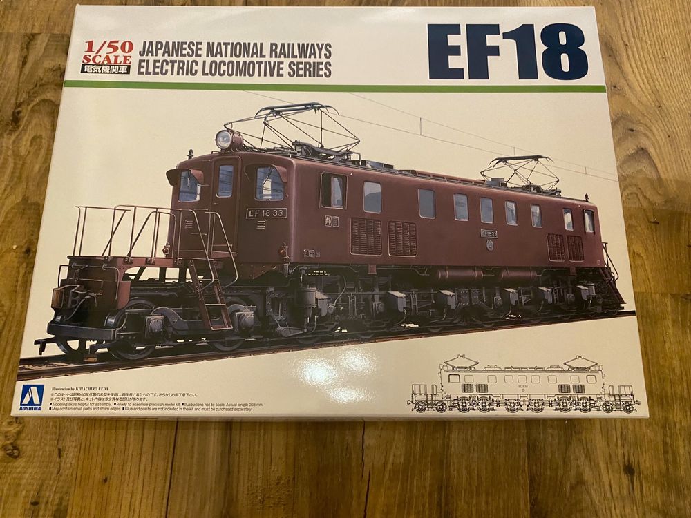 1/50 EF18 JAPANESE NATIONAL RAILWAYS E LOCOMOTIVE (Gebraucht) in MÜHLEDORF/SO für CHF 39.5 – mit ...