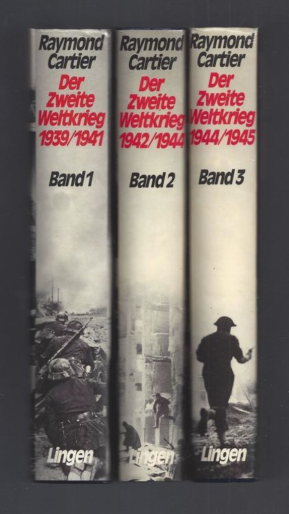 DER ZWEITE WELTKRIEG Band 1-3 RAYMOND CARTER (1311 Seiten) | Kaufen auf ...