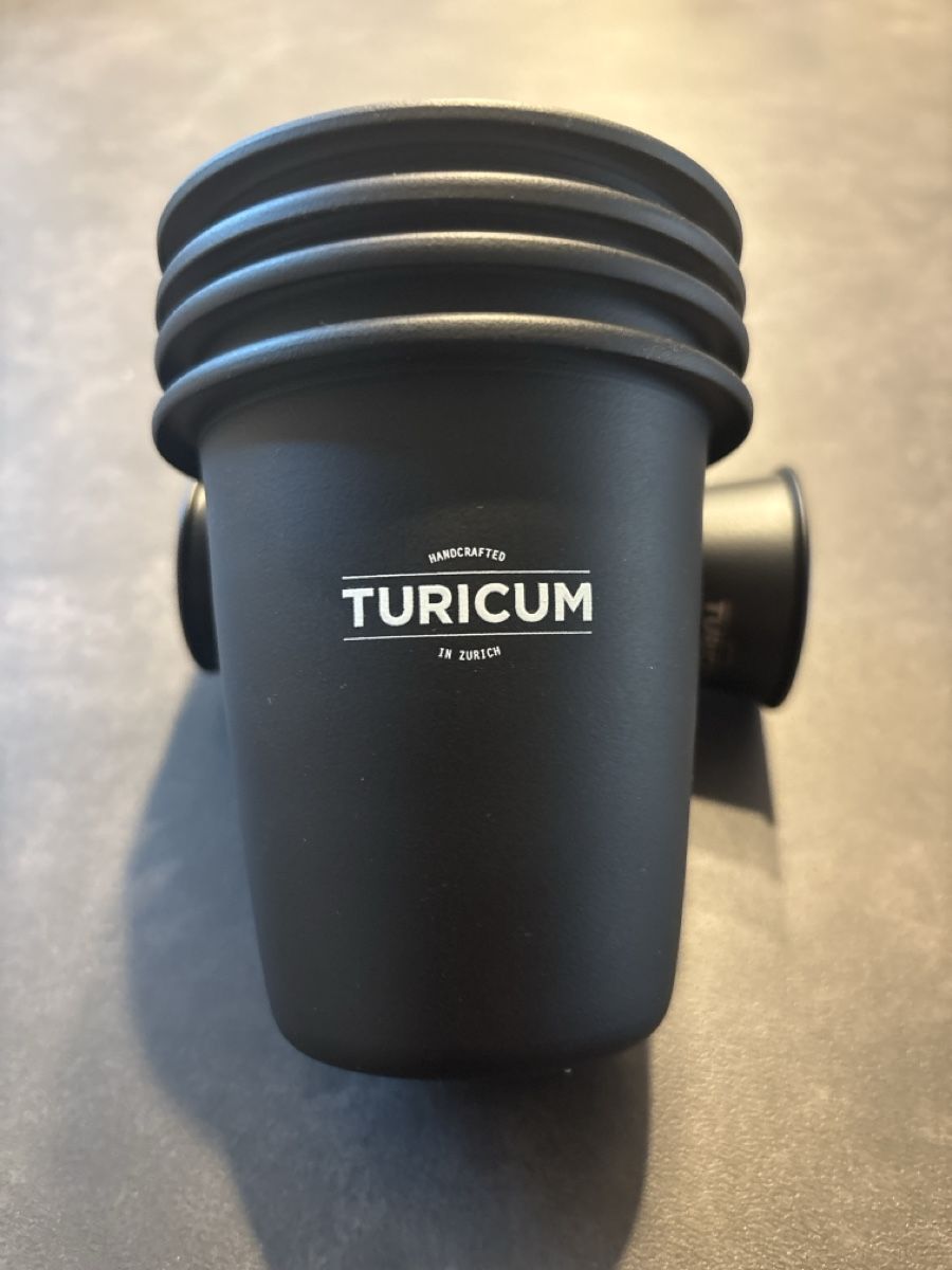 Turicum Bar Set - Metalbech, Messbecher, Ausgiesser - Schwar (Neu ...