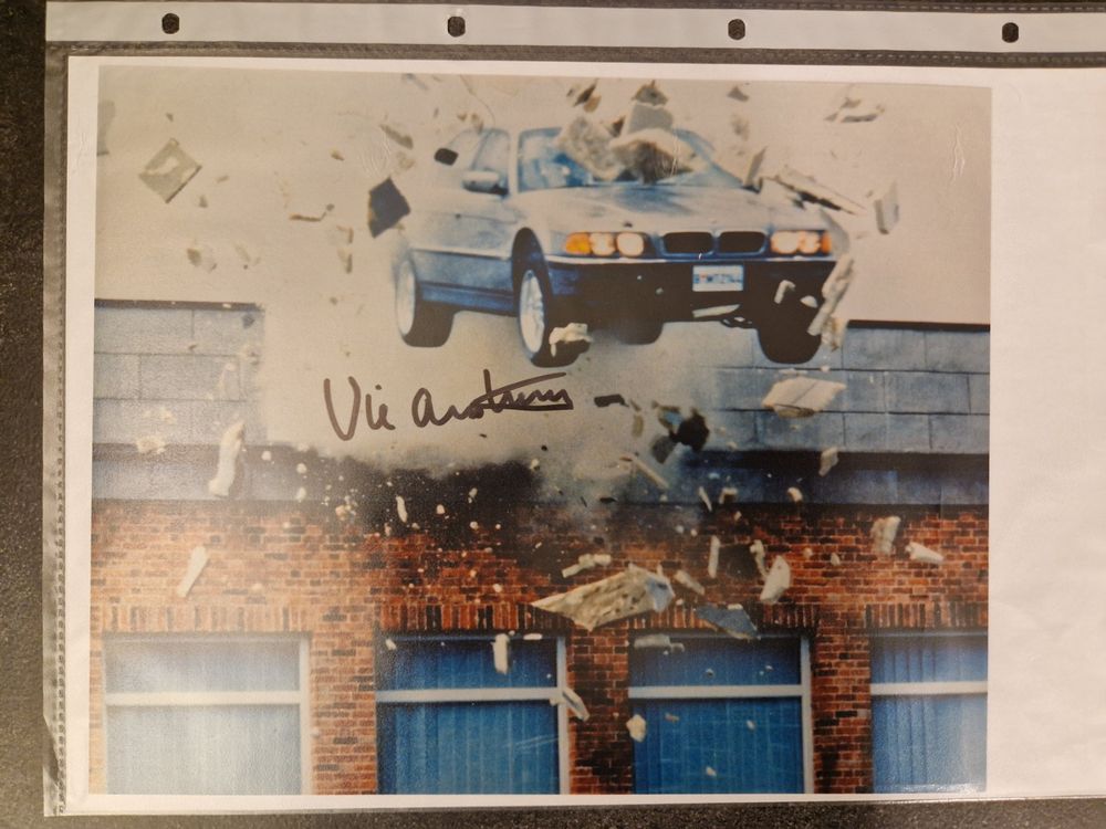 Vic Armstrong James Bond Original-Autogramm mit Zertifikat (Gebraucht ...